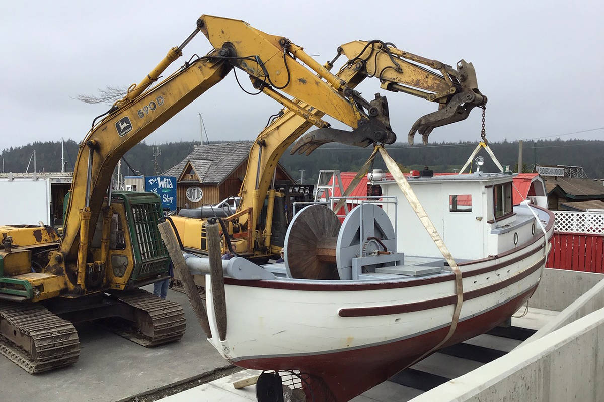 Restored boat on display in Sointula, honouring the past - West Coast ...