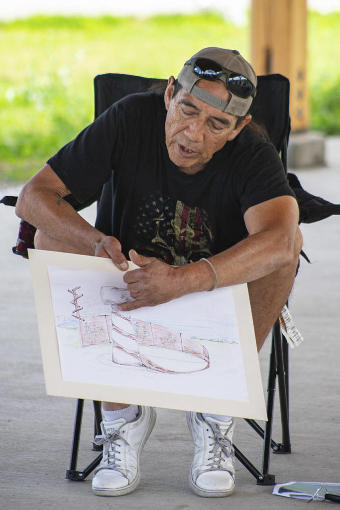 Spot Secwépemc landmarks by peering through innovative sculptures ...