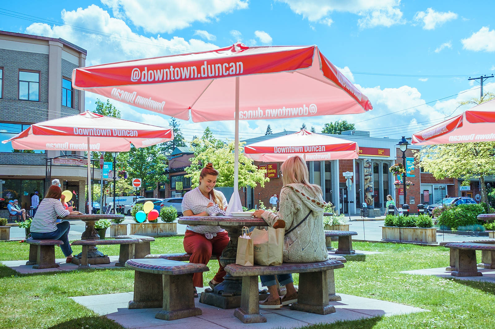 New outdoor options expand al fresco dining in Downtown Duncan - West ...
