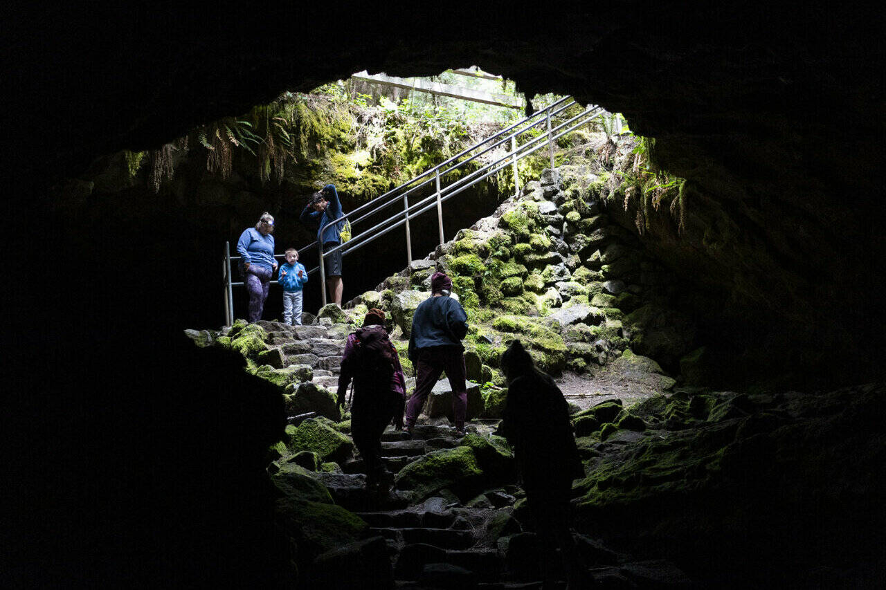 Venture into the dark at Washington’s Ape Cave - West Coast Traveller