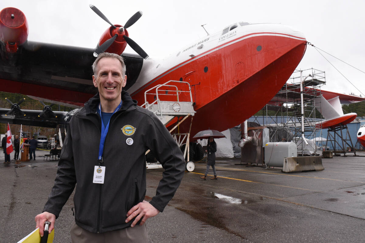 Historic B.C. Martin Mars water bomber will fly one last time - West ...